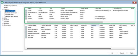 Html Query Result View Qrv Qualiware Center Of Excellence