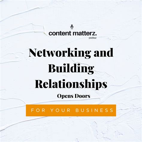 How Networking Builds Relationships Charlotte Content Marketing Group