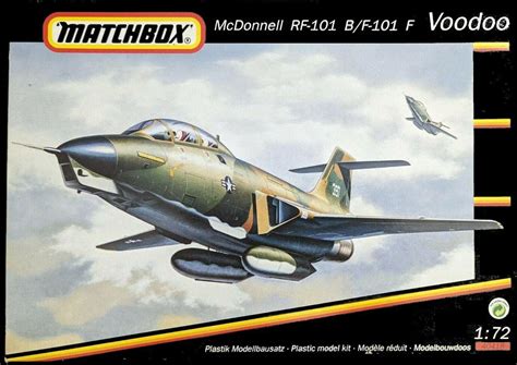 Matchbox 40418 Mcdonnell Rf 101 Bf 101 F Voodoo 172 Scale Model