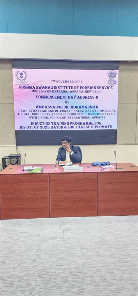 Addressed The 2023 Batch Of The Ifs And Felt 100 Years Old But