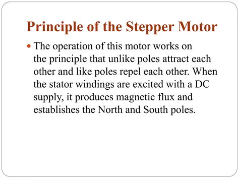 Stepper Motor Ppt Pptx