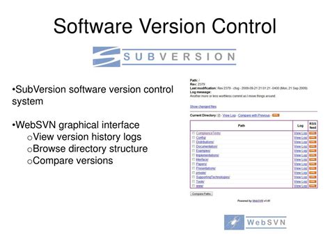 PPT Software Version Control PowerPoint Presentation Free Download ID 2028531