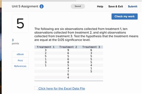 Solved Unit 5 ﻿assignmenthelpsave And Exitsubmitthe Following