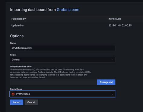 Spring Boot Actuator Prometheus Grafana를 사용한 스프링부트 모니터링 환경 구축
