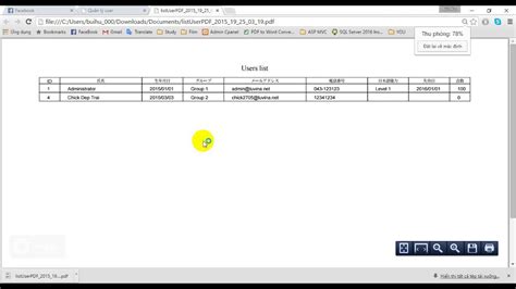 Test Function Export To Pdf Java Servlet Youtube