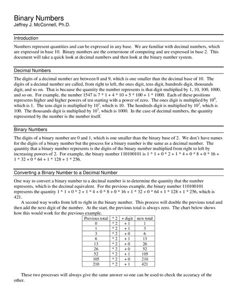 Binary Numbers Introduction To Game Design Csc 127 Docsity