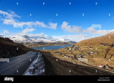 The Nature Of The Faroe Islands On A Winter Day In The North Atlantic