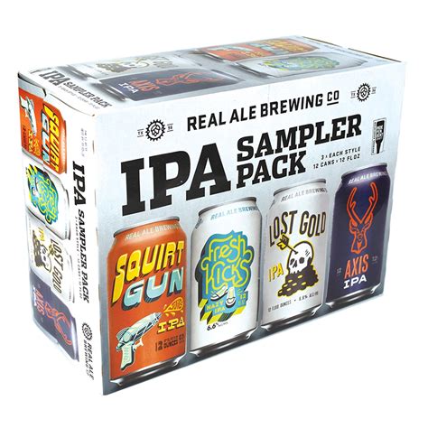 Real Ale Ipa Sampler Pack Craft Beer 12 Pk Cans 12 Oz Central Market Really Into Food
