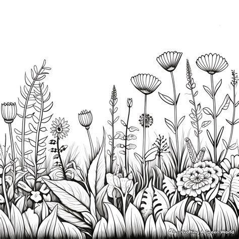 Coloring Picture Grass New To Coloringhere Are My First Two