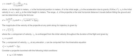Solved Consider The Motion Of An Object Modeled With Ideal Chegg