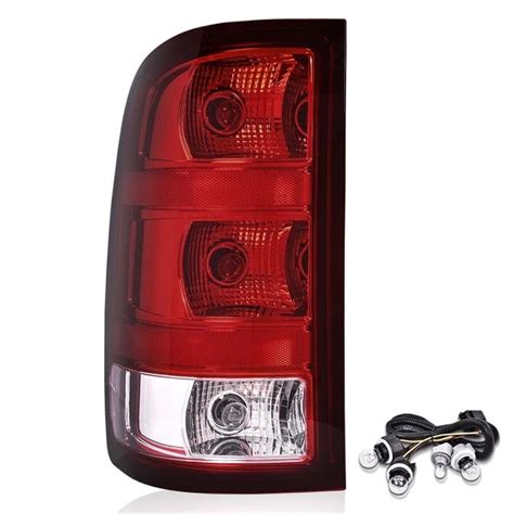 Crossdesign Tail Lights Lamps Wbulbs Red Left Driver Side Fit For 2007