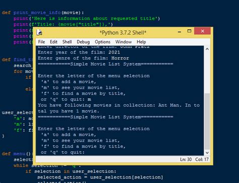 Simple Movie List System Using Python With Source Code Sourcecodester