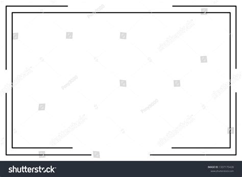 Frame Icon Isolated Vector Stock Vector Royalty Free Shutterstock