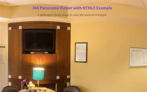 360 Panorama Viewer With Html5 And Jquery Frontendscript