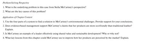 Solved Problem Solving Perspectivewhat Is The Underlying