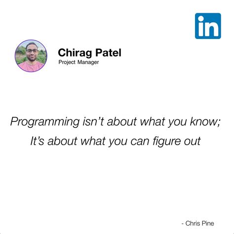 Chirag Patel On Linkedin Programming Development Developerlife