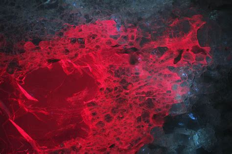 Zoisite Ruby Section Fluorescence Spectra