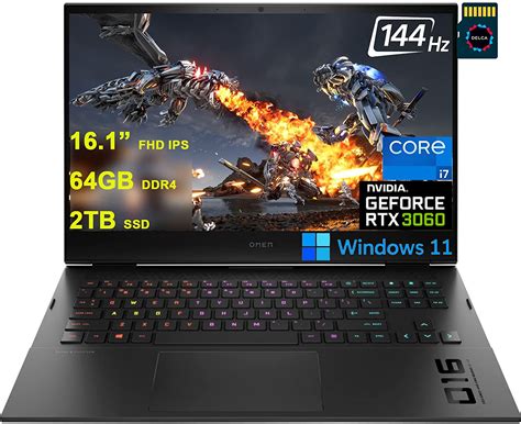 Hp Omen I H Rtx Laptop Full Hd X Hz Ips Tb Ssd