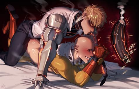 Plna Genos Saitama One Punch Man One Punch Man Commentary English Commentary Highres