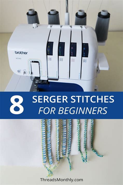 8 Serger Overlocker Stitches Explained Simply Photos Artofit