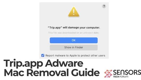 Trip App Adware Mac Removal Guide