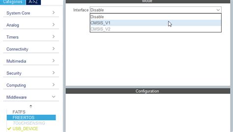 Which Version Does Freertos In Cubemx Come With Stmicroelectronics Community