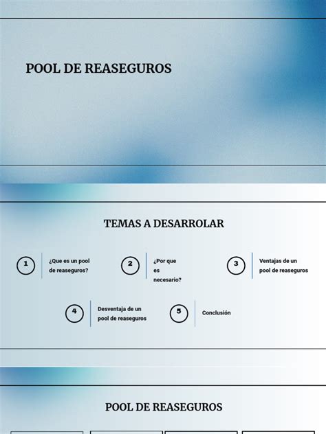 Pools De Reaseguros Descargar Gratis Pdf Reaseguro Seguro