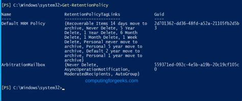 Configure Mailbox Quotas And Archives On Exchange Server ComputingForGeeks