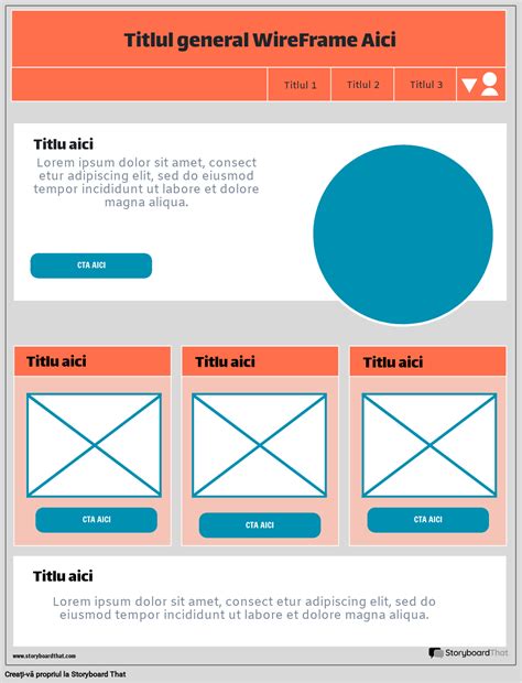 Instrument Wireframe și Exemple 4 Șabloane Wireframe Gratuite
