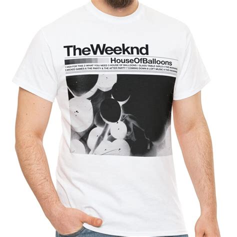 Weeknd House Of Balloons Shirt Etsy