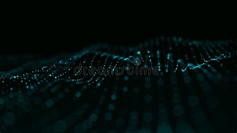 Structure Of The Network Connection Of Points And Lines Data Transfer Abstract Technology