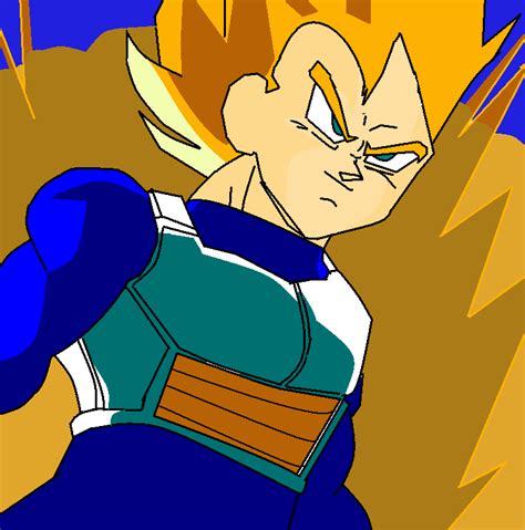 Ssj1 Vegeta By Ziggyxd On Deviantart