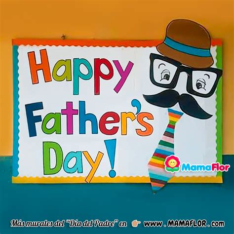 Murales Para El Día Del Padre Increíbles Y Fáciles