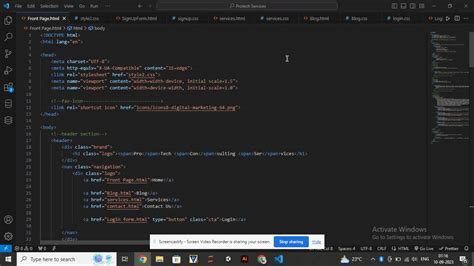 ashish khatavkar on linkedin the website i created using html css and js named protech
