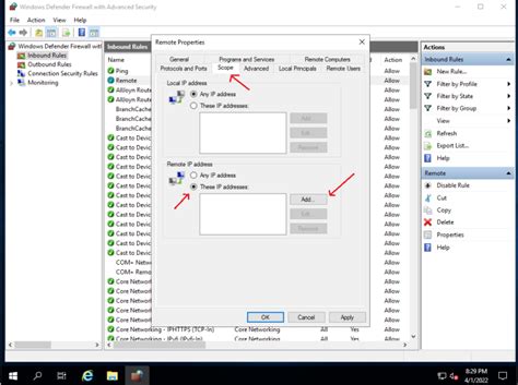 How To Configure The Windows Firewall To Allow Only Specific Ip Address