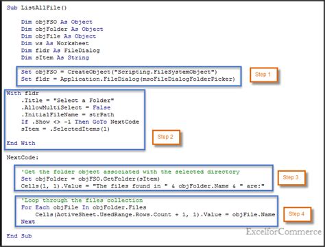 How To Browse And Select File And Folder In Vba