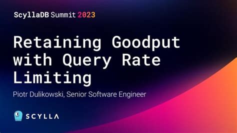 Retaining Goodput With Query Rate Limiting Pdf