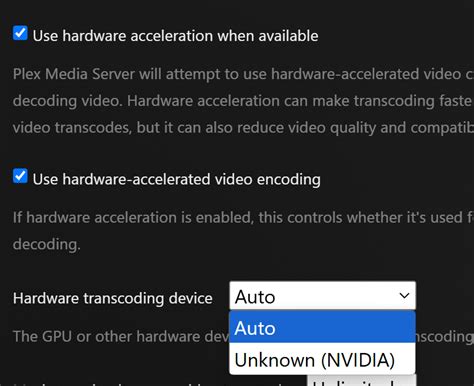 nvidia gpu not working for plex transcodes apps and virtualization