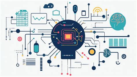 Abstract Illustration Of Interconnectedness Premium Ai Generated Image