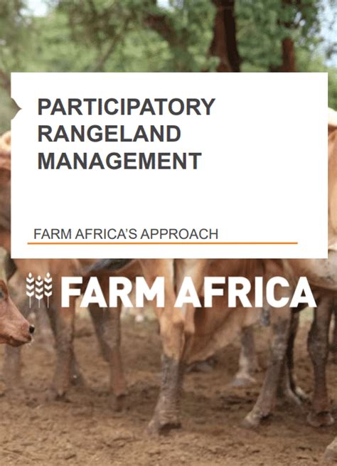 Farm Africas Approach To Participatory Rangeland Management Farm Africa