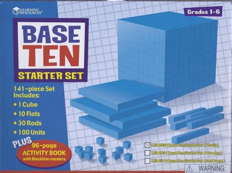 Base Ten Blocks Starter Set Partners In Education