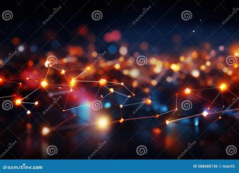 Intricate Web Of Fiber Optic Cables Transmitting Data Signals Ai