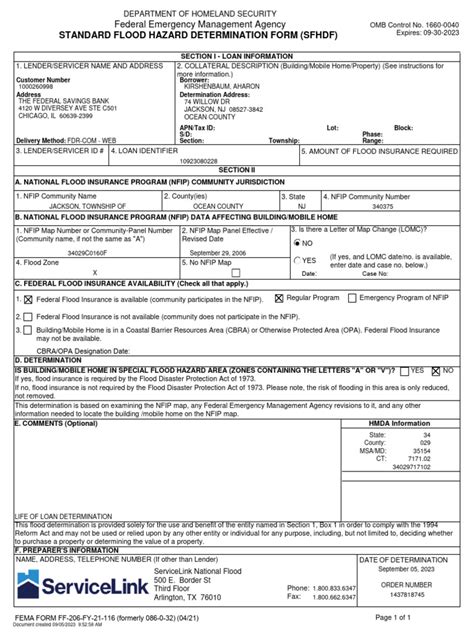 Flood Certificate Pdf Insurance Loans