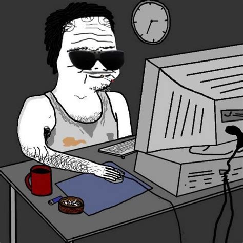 Create Meme Dude At The Computer Moe Era Nana The Dude Is Sitting At The Computer Pictures