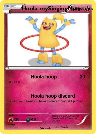 Pokémon Hoola Mysingingmonsters Hoola Hoop My Pokemon Card
