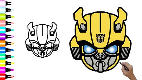 How To Draw Bumblebee Transformers Youtube
