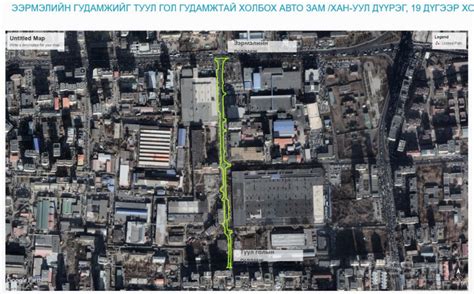 “Номин” гийн зүүн хойд уулзвараас Орхон их сургууль хүртэлх замыг хаана