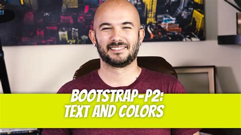 Bootstrap — P2 Text And Colors