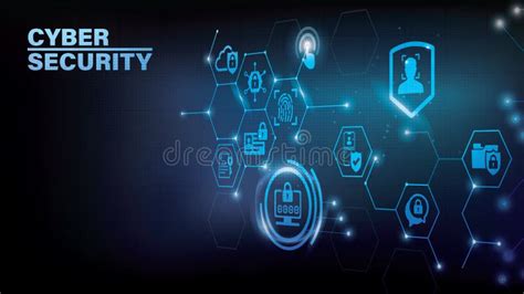 Cyber Security Vector Illustration Concept With Icons Stock Vector Illustration Of Phone