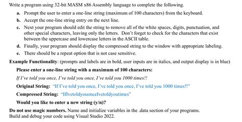 In Assembly Language Using Irvine Library